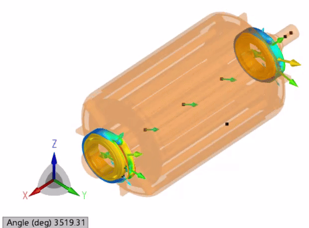 Suppression of the Gyroscopic Effect in Motor Rotor Dynamics by Viscous ...